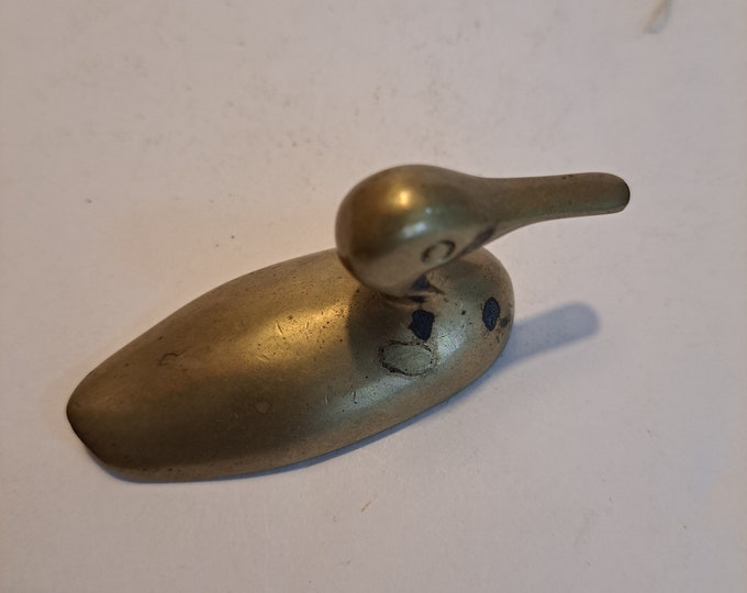 Solid Brass Duck - Etsy