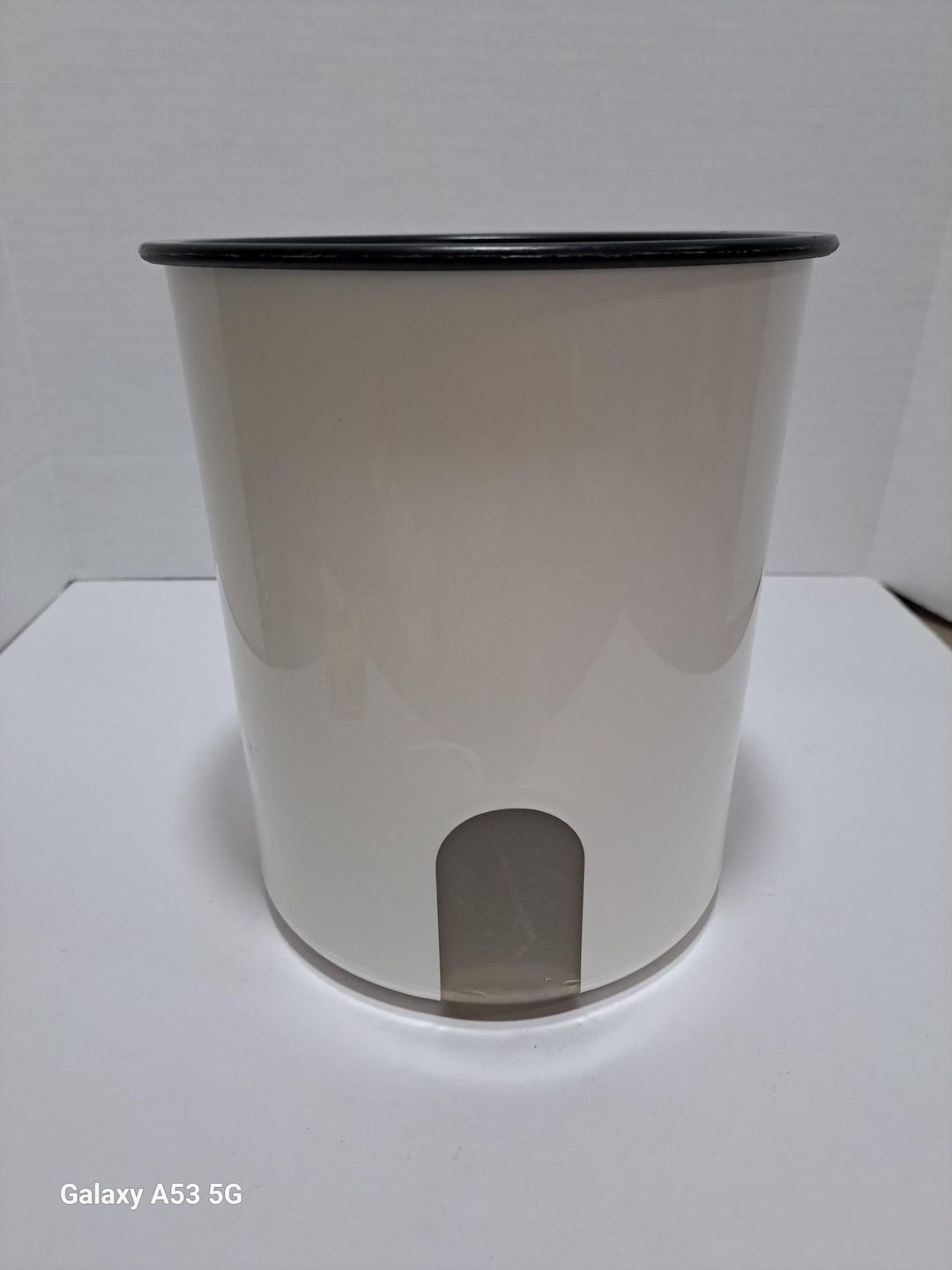 Tupperware White Canister - Etsy