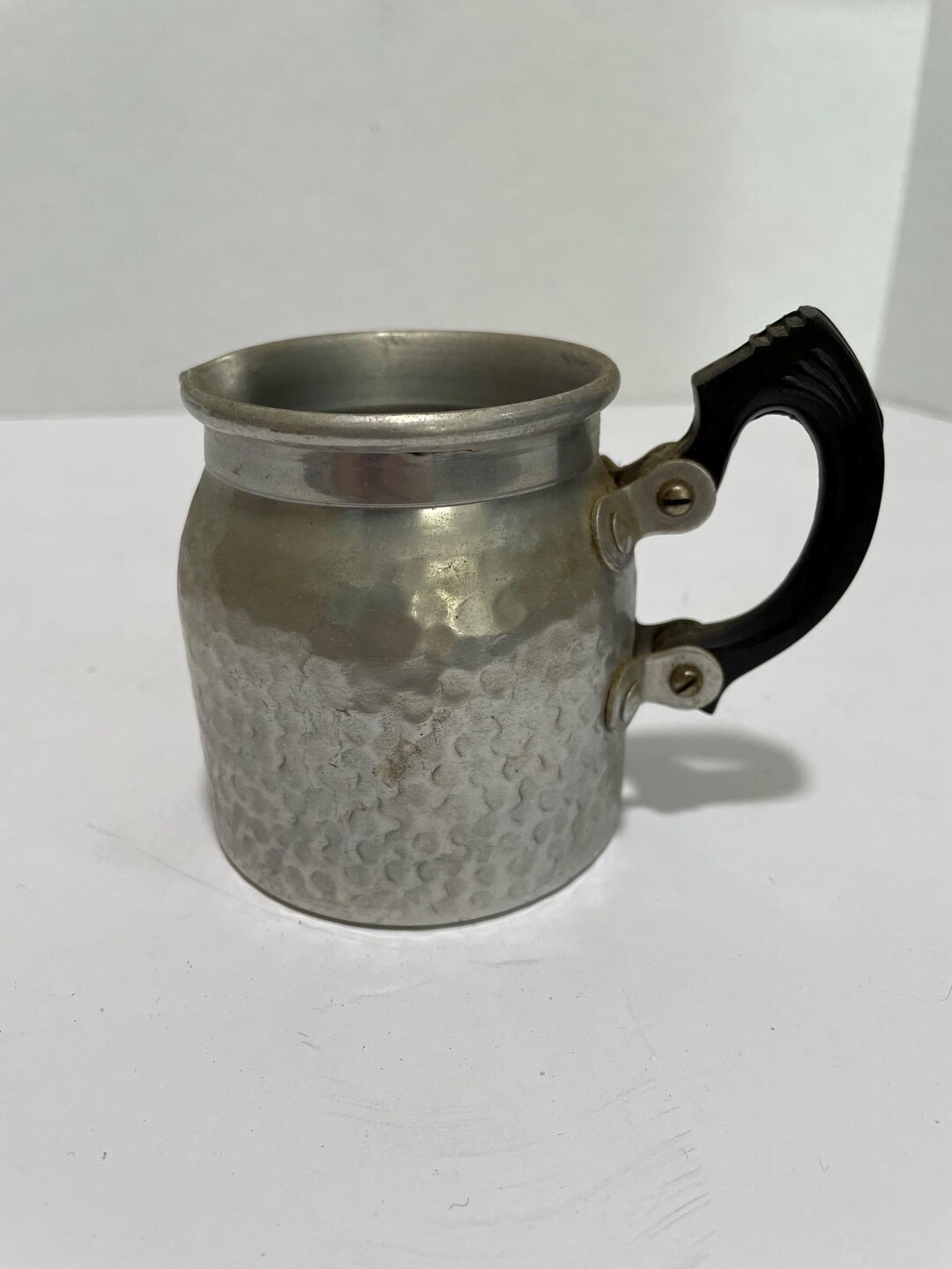 Vintage Hammered Pot - Etsy