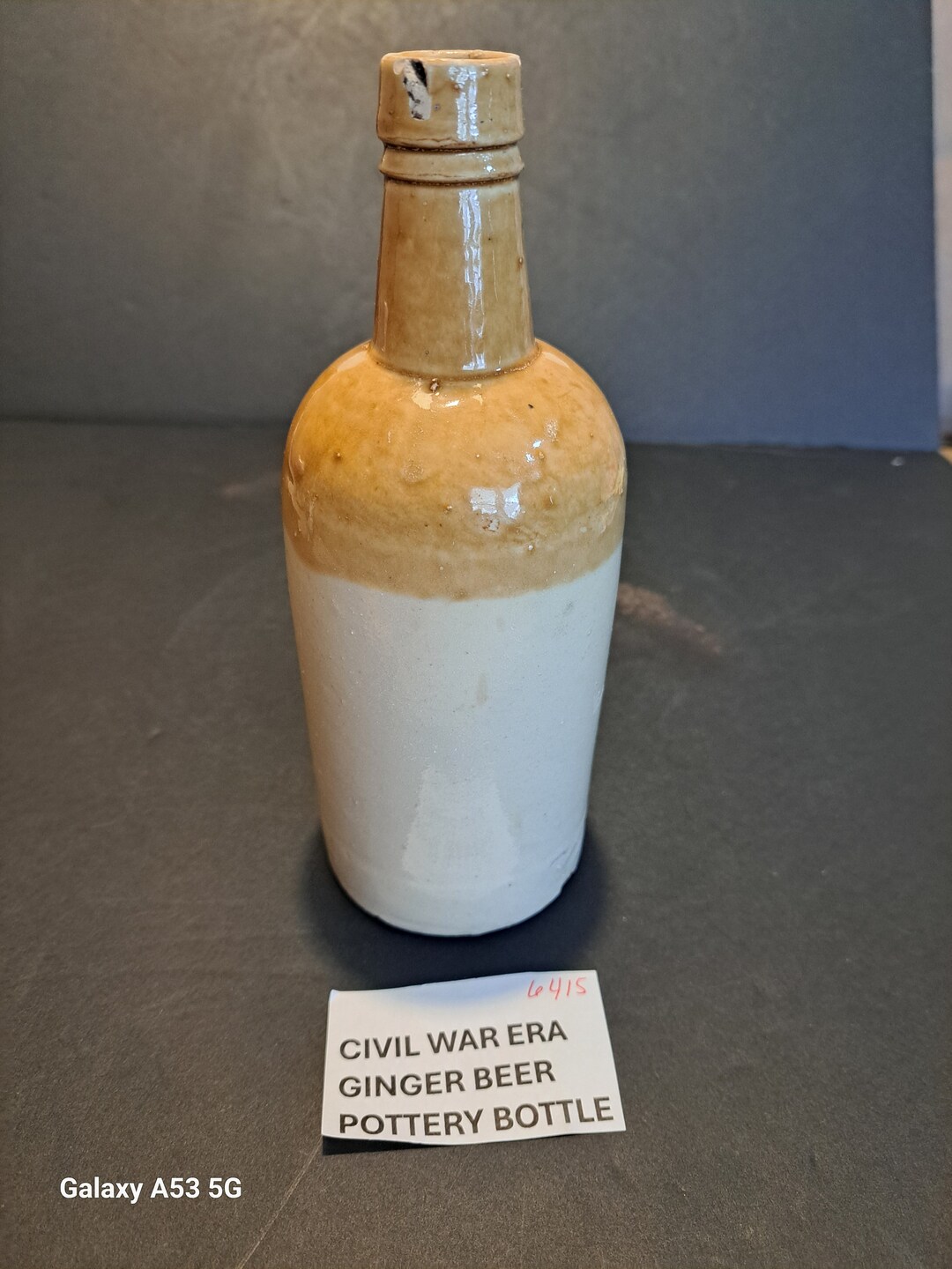 Ginger Beer Pottery Bottle - Etsy
