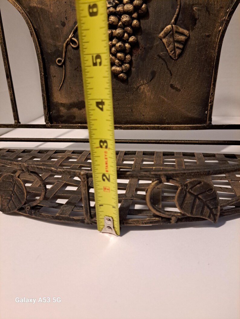 Metal Grape Wall Shelf - Etsy