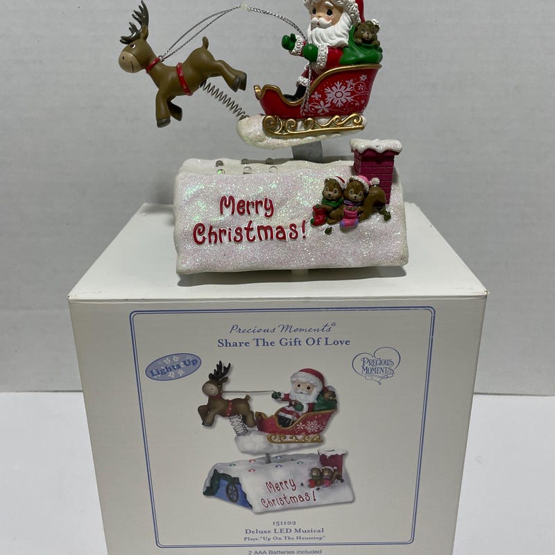 Precious Moments Reindeer - Etsy