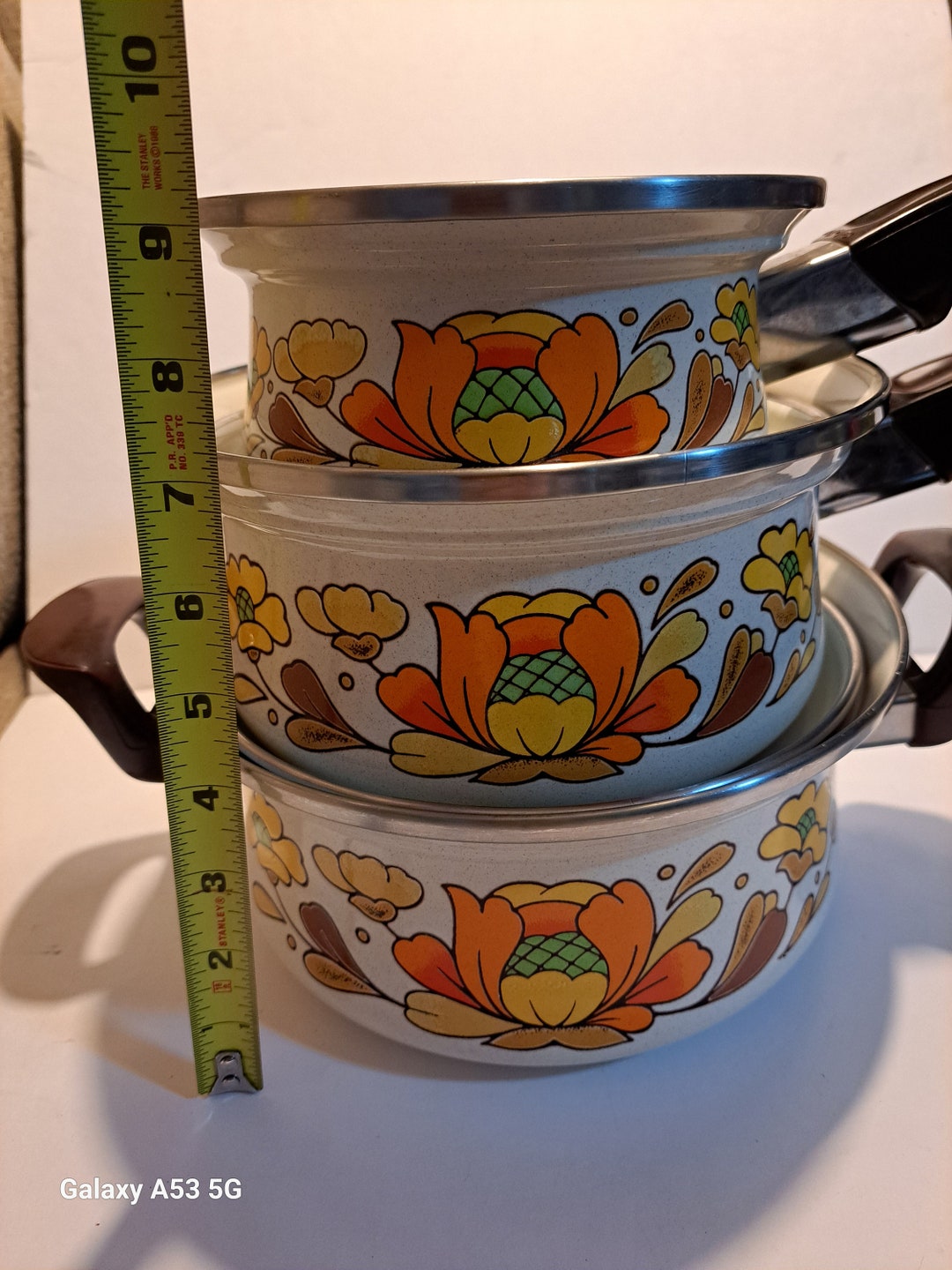 Vintage Country Flowers Cookware - Etsy