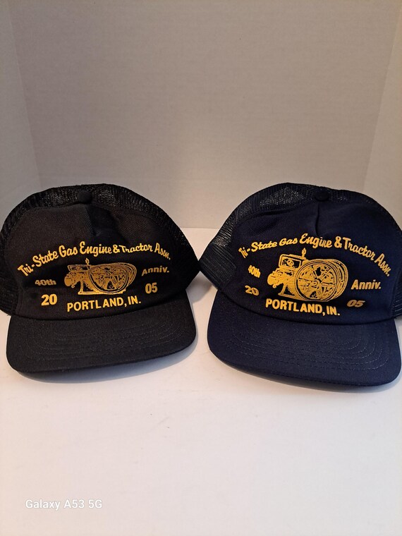 Vintage Gas engine and tractor hat. adjustable - Gem