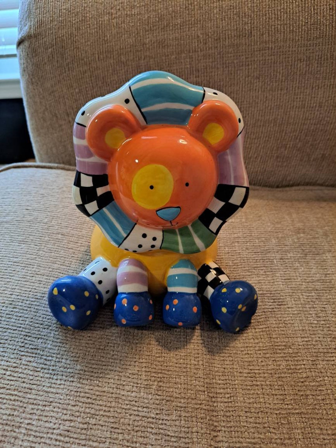 Ceramic Tiger Bank - Etsy