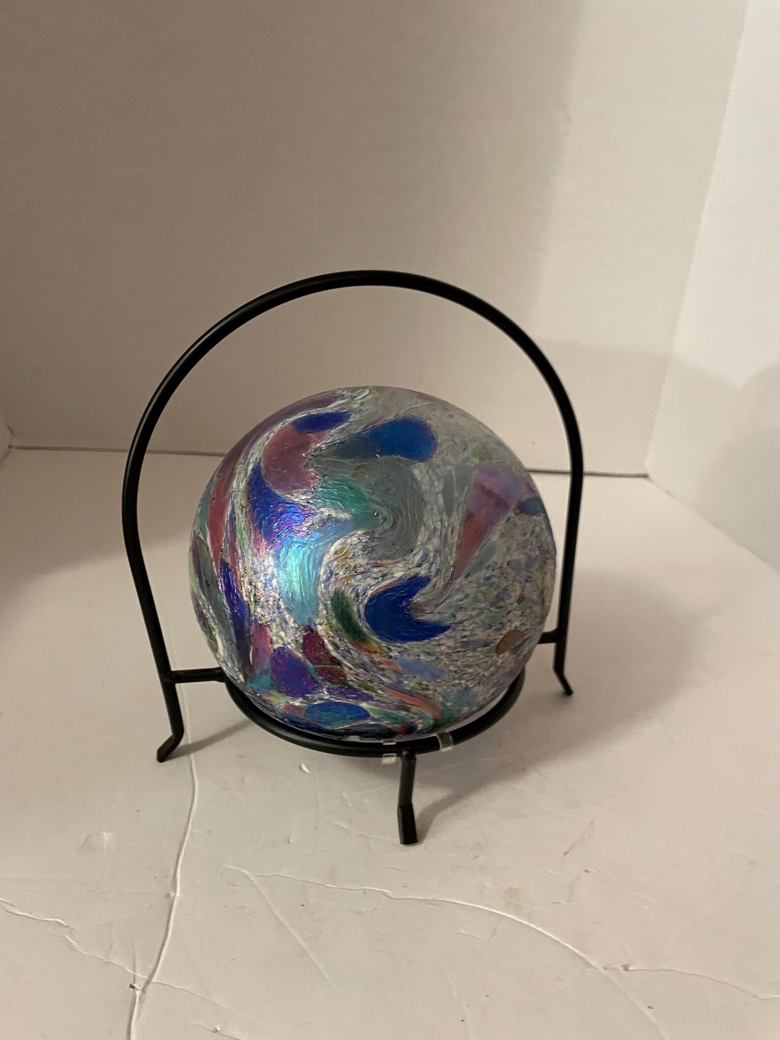 Oregon Float Hand Blown Glass With Stand - Etsy