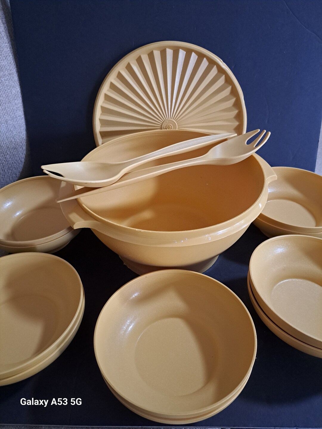 Vintage Tupperware Salad Set - Etsy