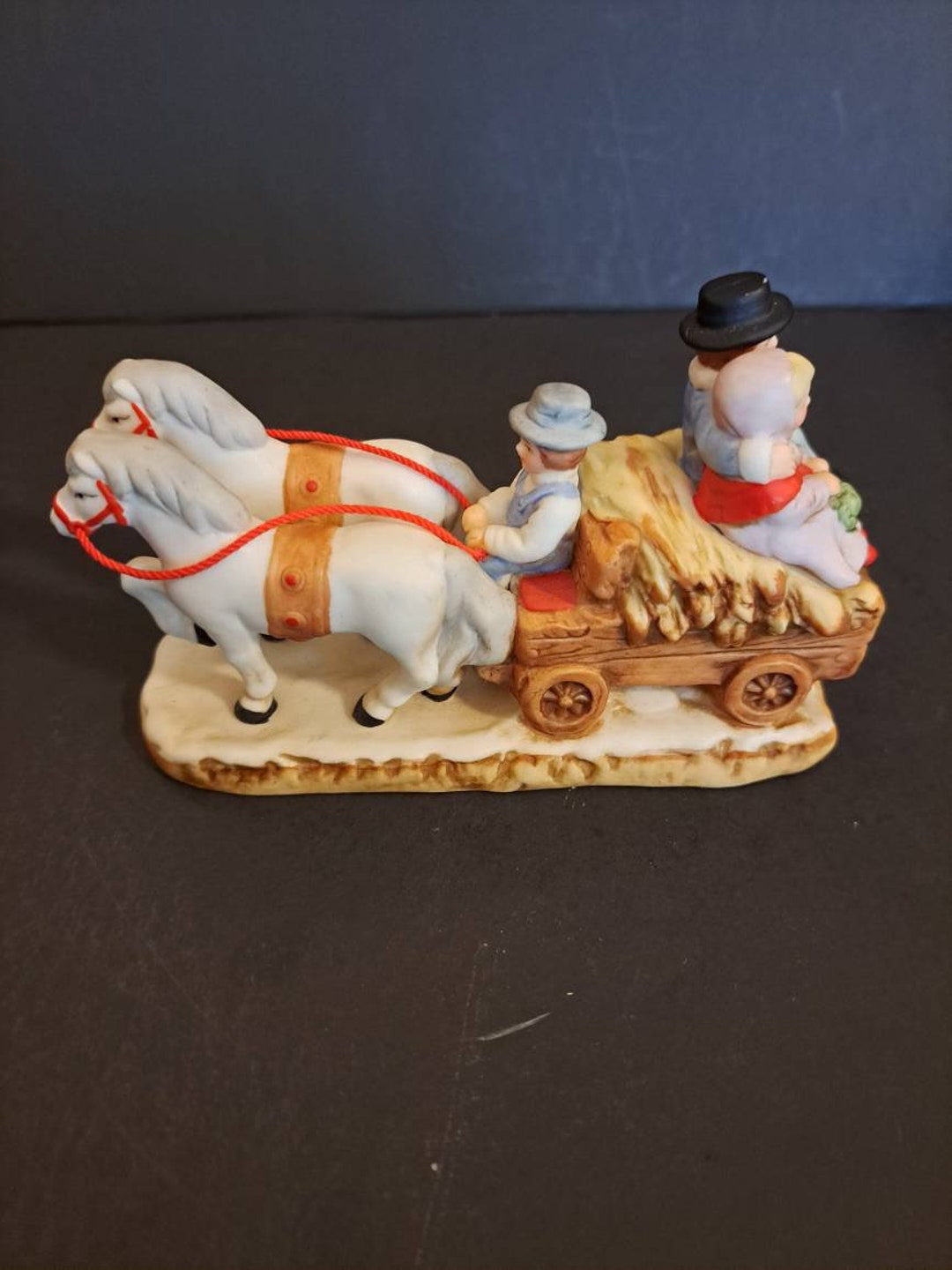 Vintage Lefton Horse and Carriage - Etsy