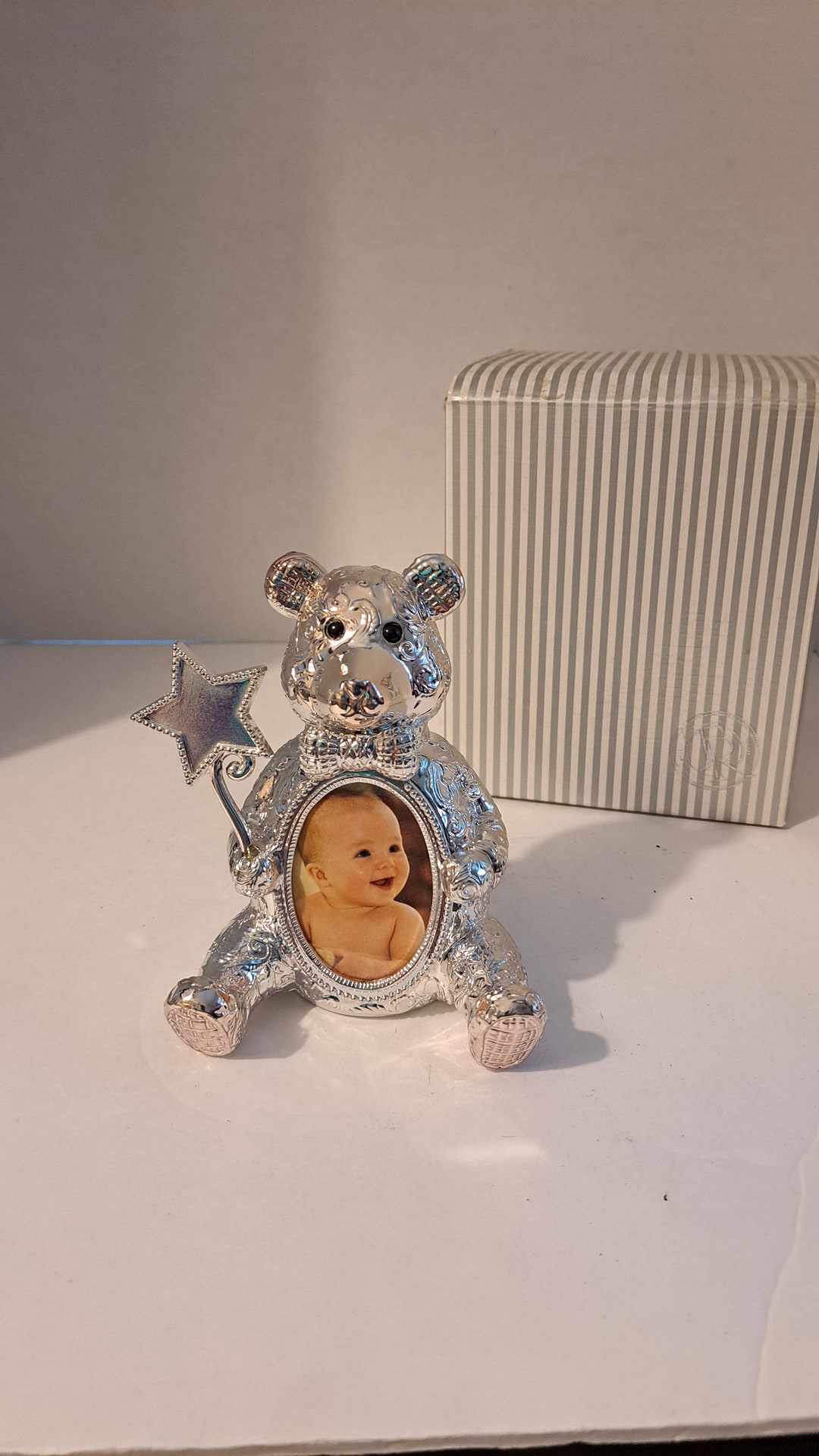 Things Remembered Teddy Bear Picture Frame - Etsy