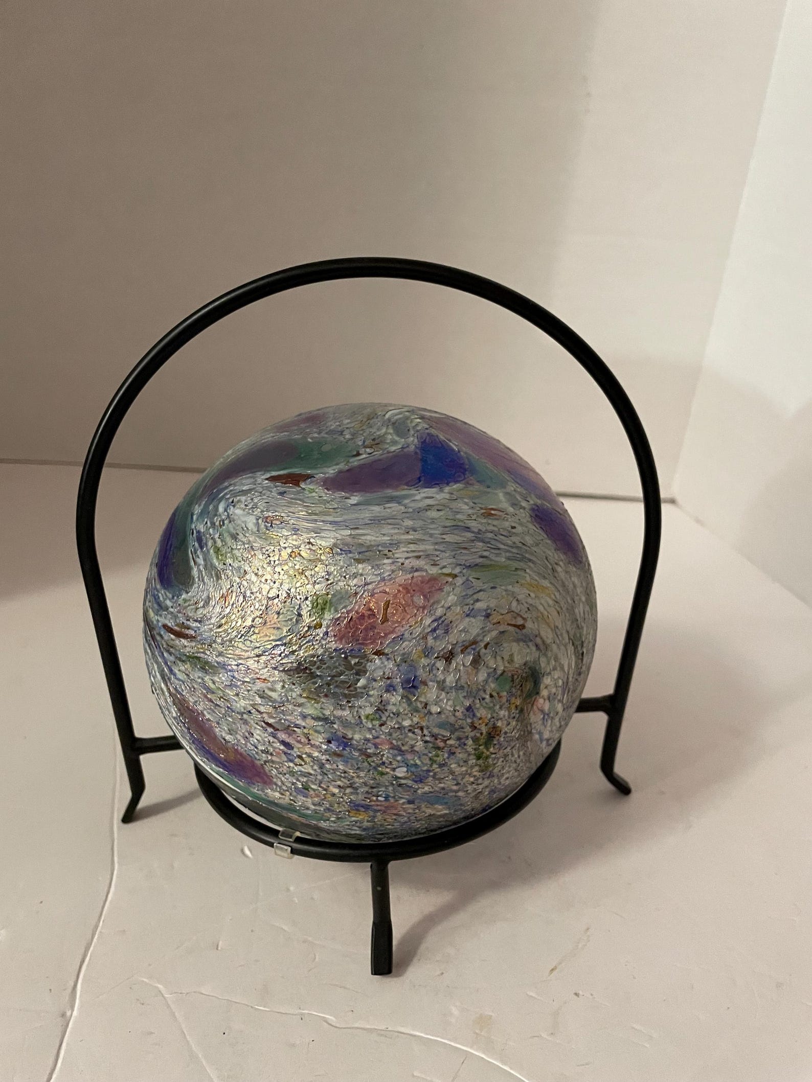 Oregon Float Hand Blown Glass With Stand - Etsy