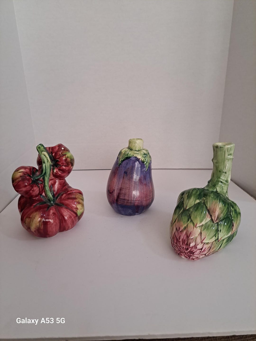 Vietri Vegetable Bud Vase. Made in Italy - Etsy