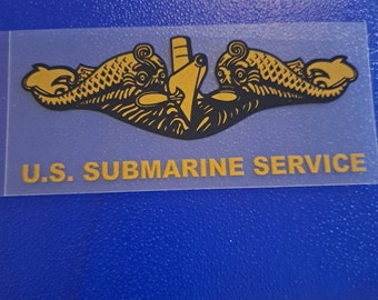 Us Navy Submarine Decals - Etsy