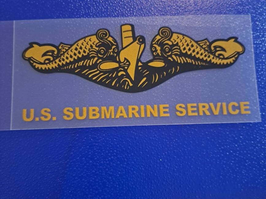 US Submarine Service Decals - Etsy