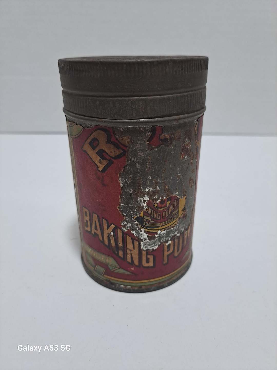 Vintage Royal Baking Powder Tin - Etsy