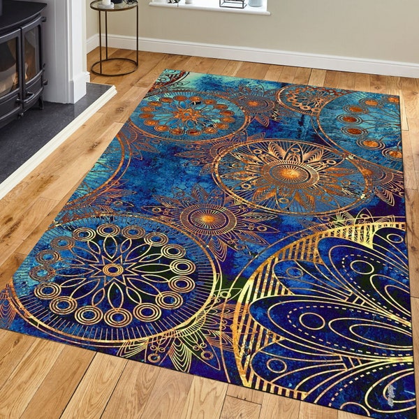 Mandala Rug - Etsy
