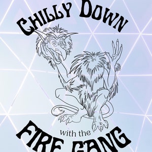 Chilly Down With the Fire Gang the Labyrinth 80's David Bowie SVG ...