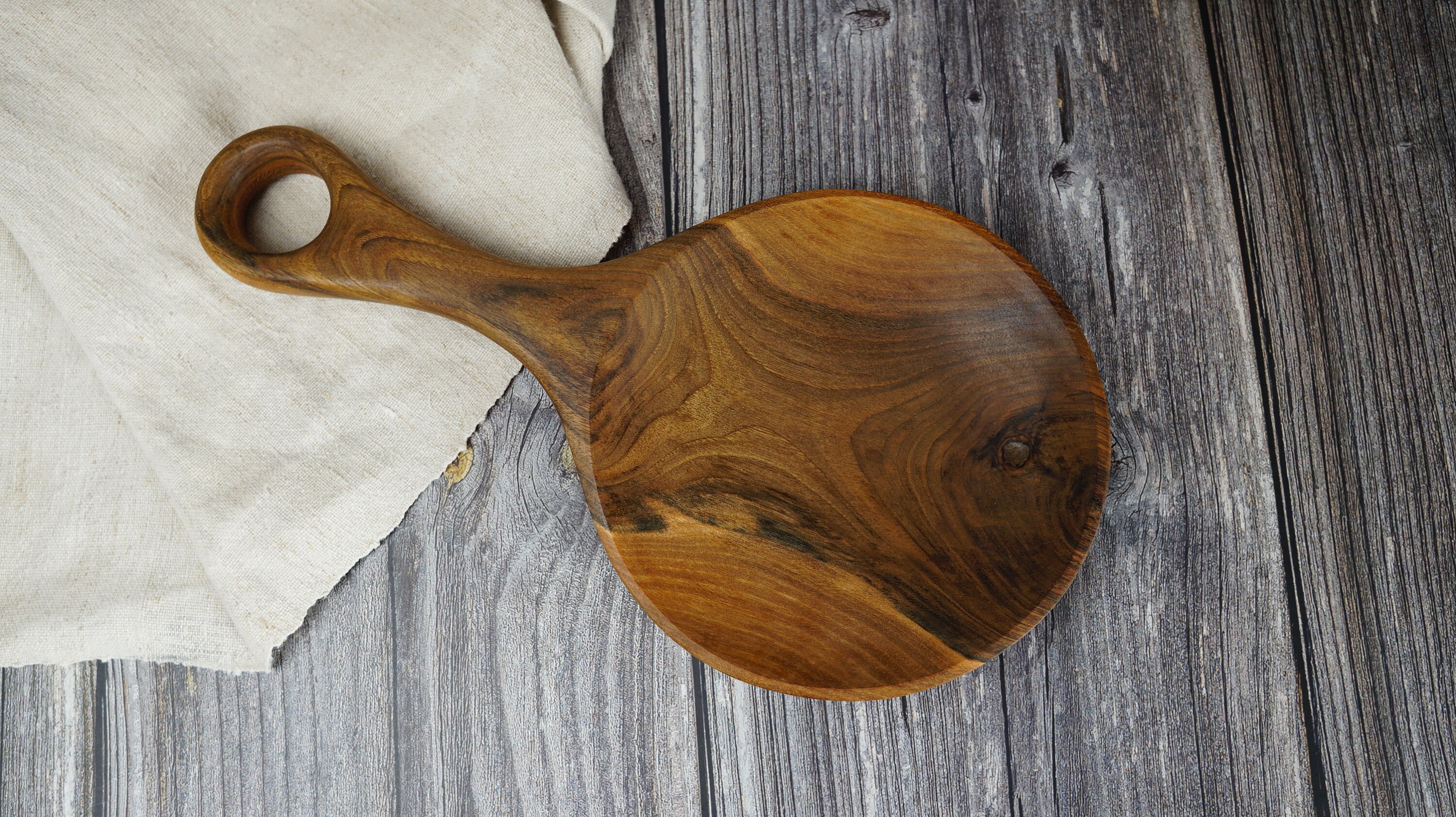 Large Wooden Serving Spoon, Serving Board, Carving Serving Utensils ...