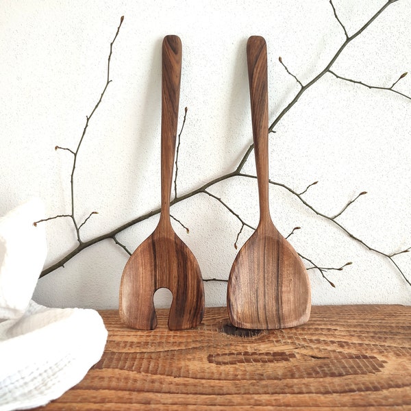 Walnut Utensils - Etsy