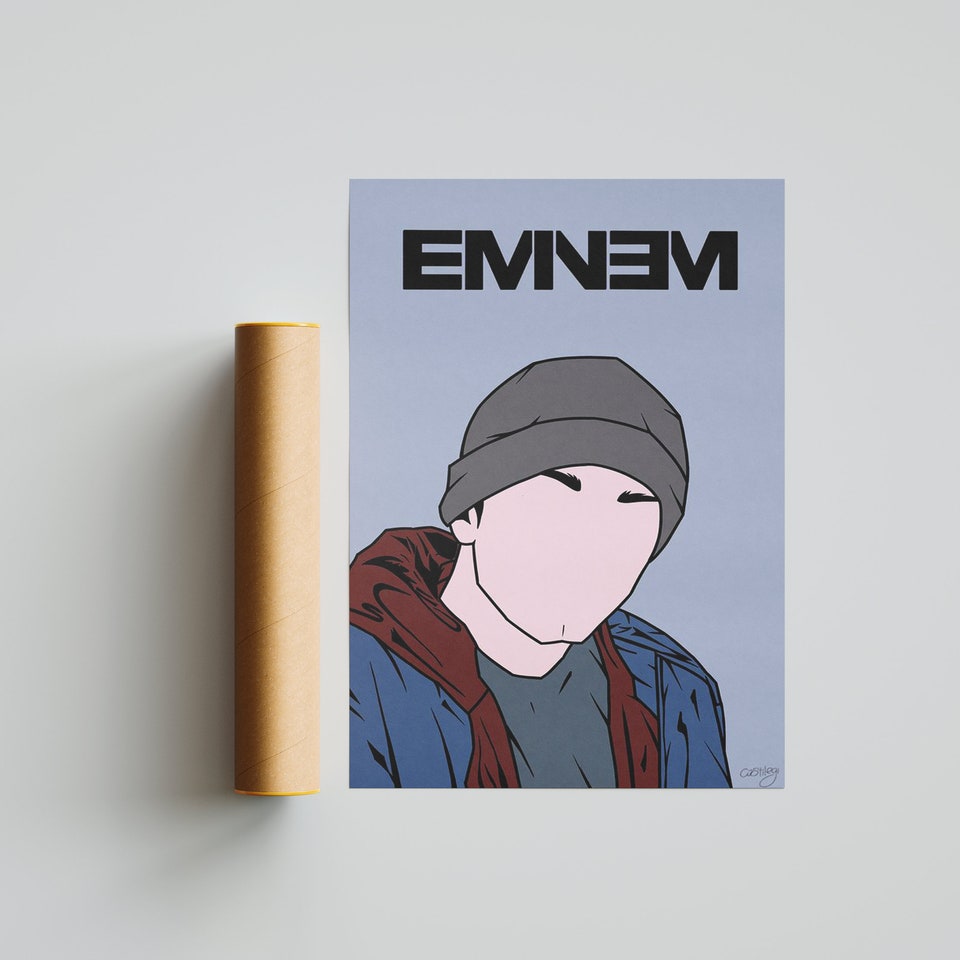 Eminem Posters | Music Print , Album Cover Poster sold by Imran Saeed ...