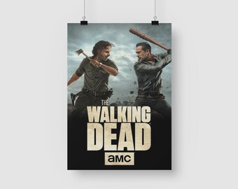 Twd Negan Poster - Etsy