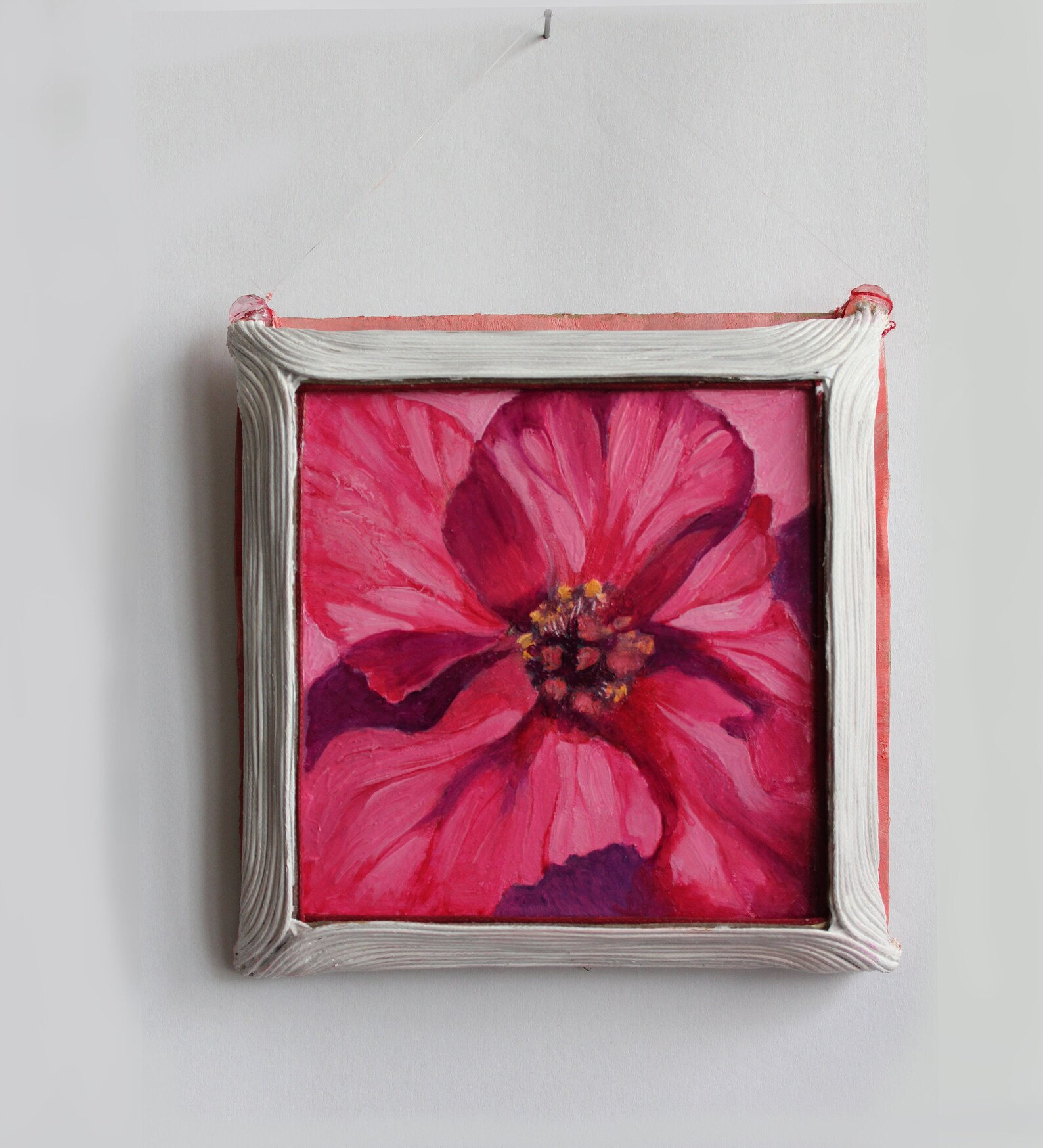 Small Size Original Paintings on Hardboard, Hand Painted, Tiny Art ...