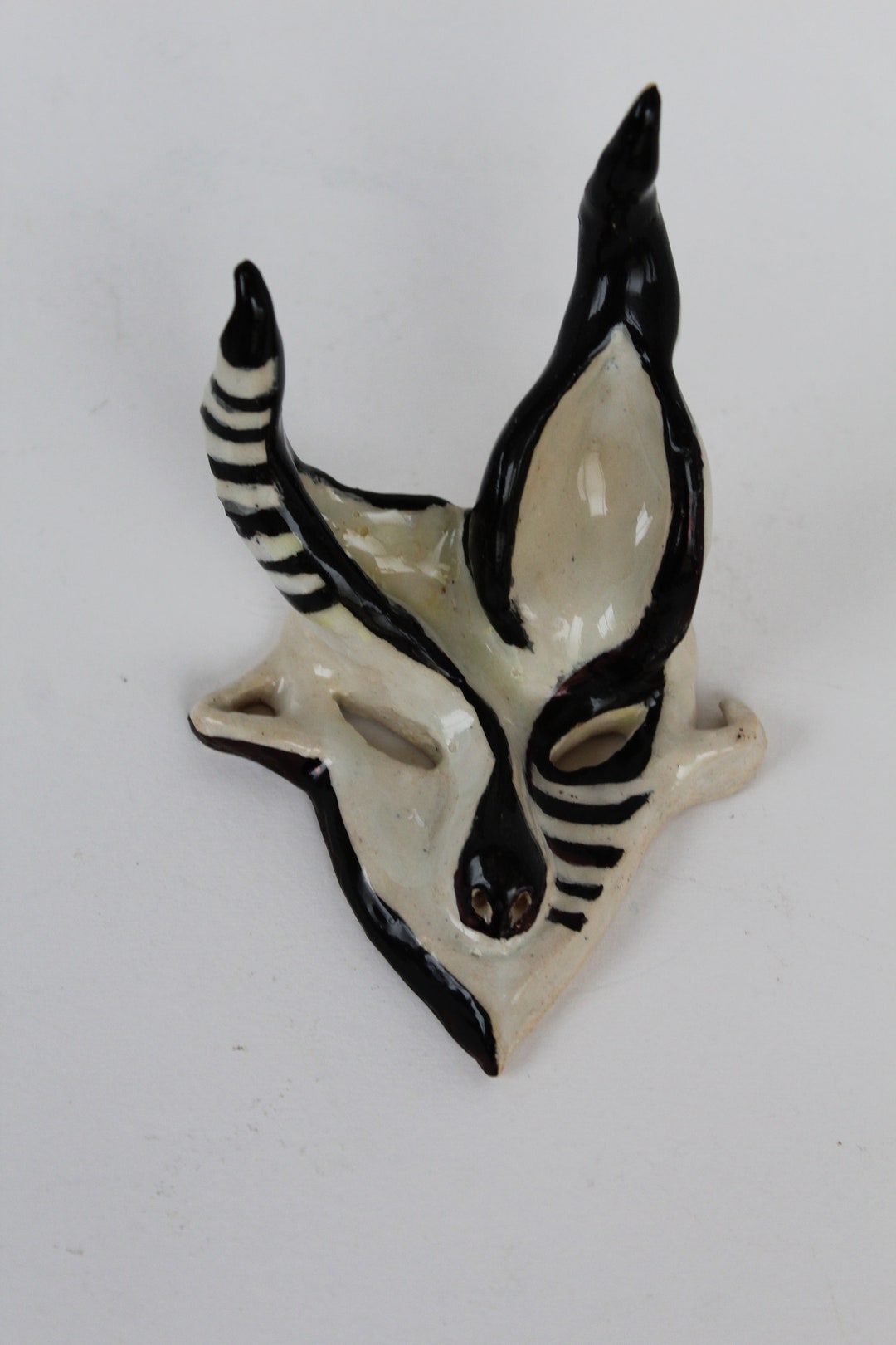 Original Very Unique Artistic Ceramic Creation Wall Hanging "baphomet ...