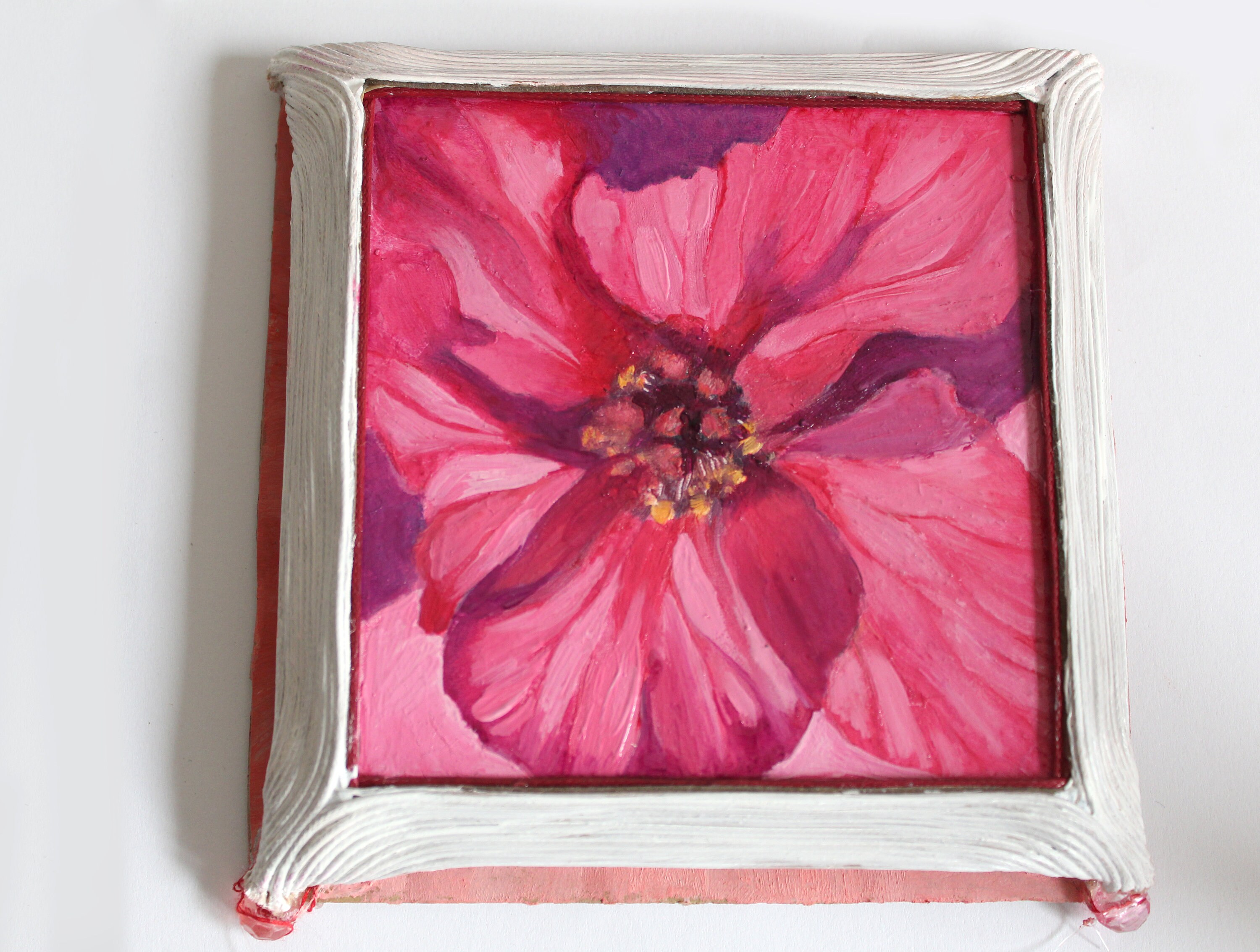 Small Size Original Paintings on Hardboard, Hand Painted, Tiny Art ...