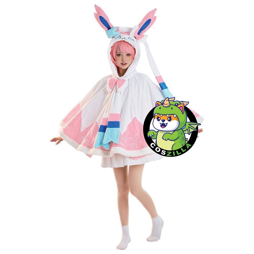 Anime Sylveon Cosplay Cloak Sylveon Cosplay Costume - Etsy