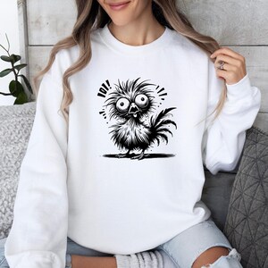 Angry Chicken Svg, Crazy Chicken Svg, Funny Chicken Silhouette, Chick ...