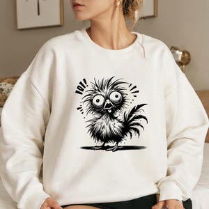 Angry Chicken Svg, Crazy Chicken Svg, Funny Chicken Silhouette, Chick ...