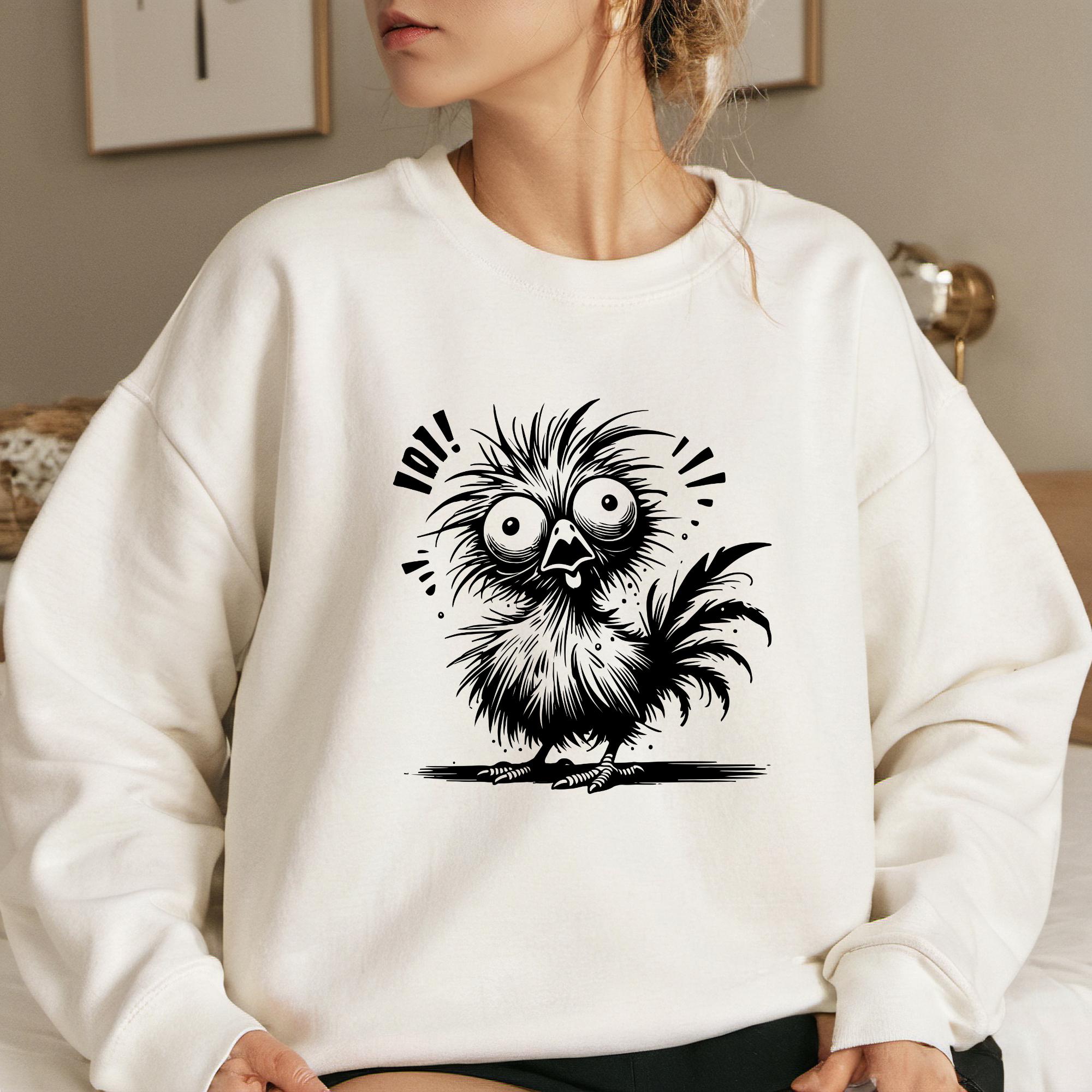 Angry Chicken Svg, Crazy Chicken Svg, Funny Chicken Silhouette, Chick ...