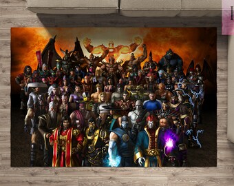 Mortal Kombat Rug - Etsy