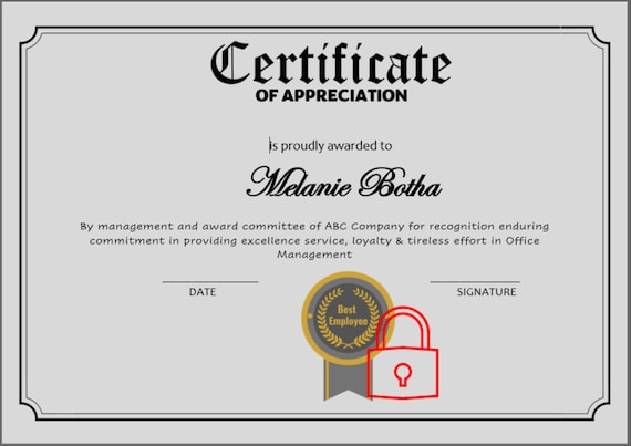 Printable Of Appreciation Certificate Template | tunersread.com Printable Of Appreciation Certificate Template | tunersread.com