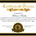 8 Years Service - Certificate Template in Ms Word With Customized Logo ...