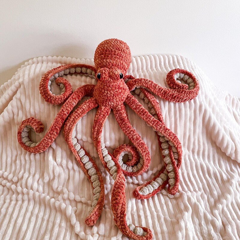 Stuffed Octopus Plush - Etsy