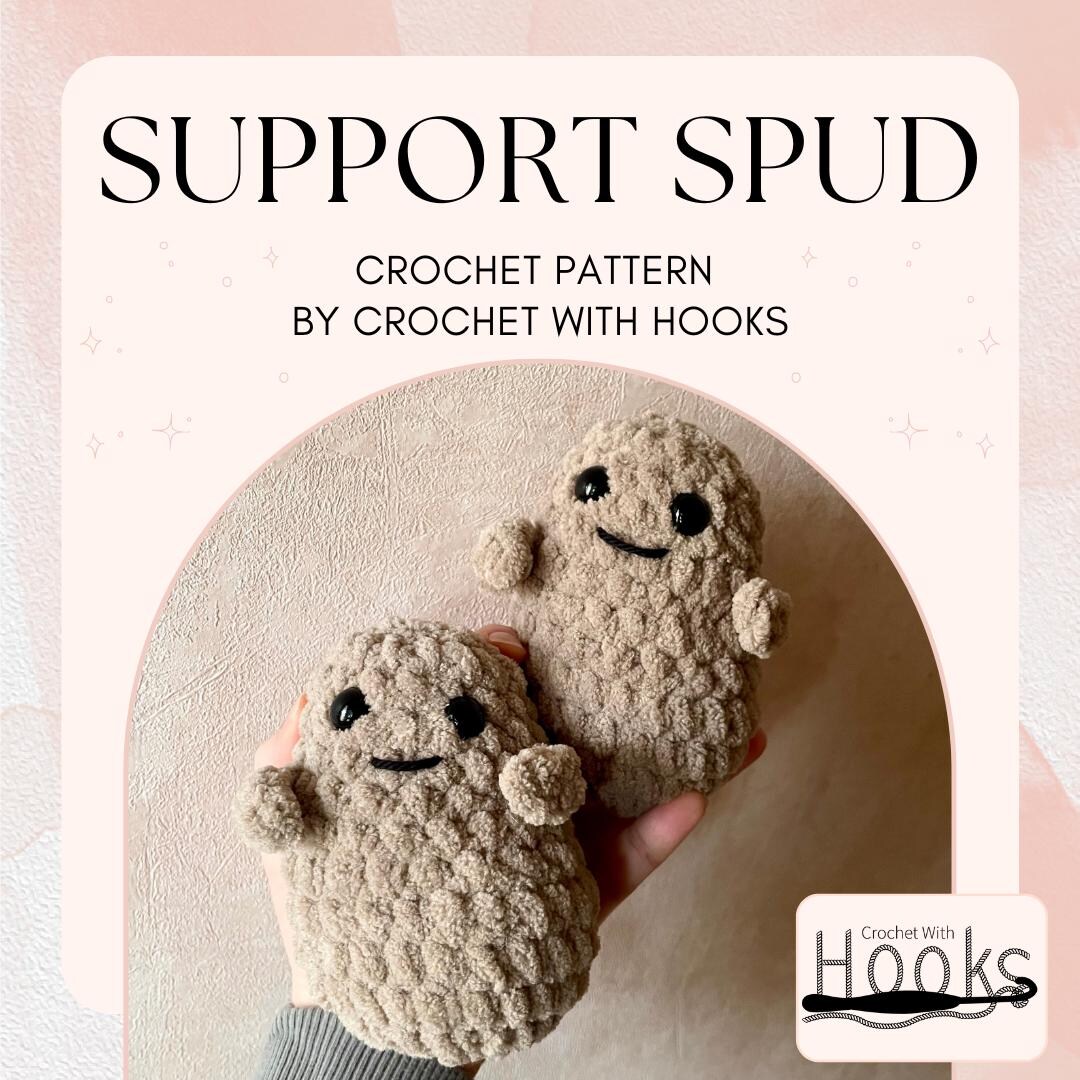 Support Spud Pattern - Crochet Potato Pattern - Crochet Pattern ...