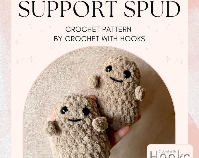 Jaycee the Emotional Support Potato Amigurumi - Crochet PDF Pattern ...