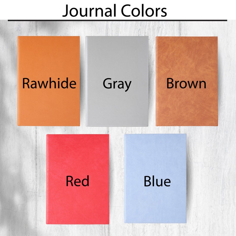 Monogrammed Leather Journal, Personalized Journal, Lined Journal ...