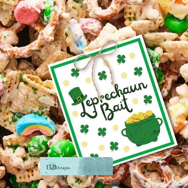 Leprechaun Bait Tag - Etsy