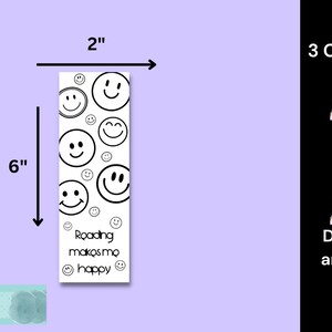 Printable Coloring Bookmarks, Cute Bookmarks, Kids Coloring Bookmarks ...