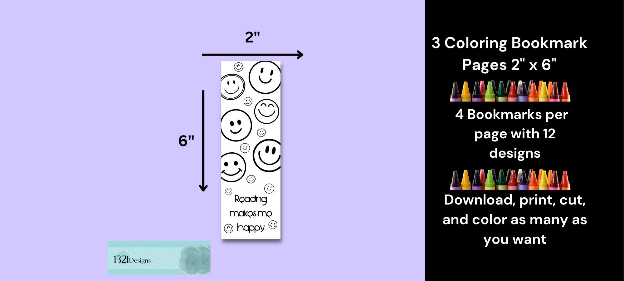 Printable Coloring Bookmarks, Cute Bookmarks, Kids Coloring Bookmarks ...