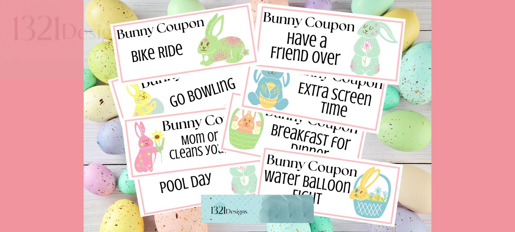 Printable Easter Egg Filler Coupons, Easter Egg Fillers, Egg Fillers ...