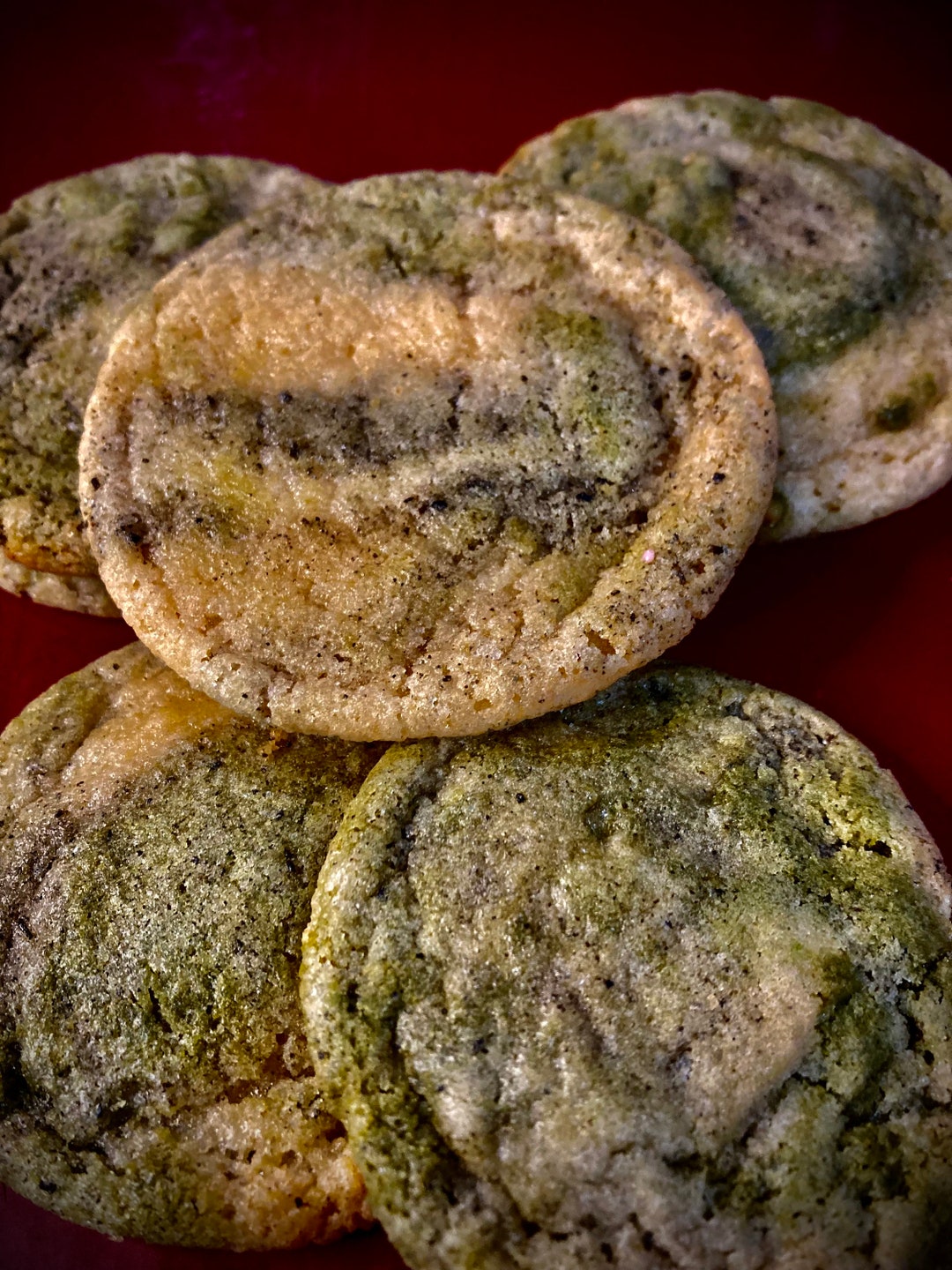 Matcha Jasmine Cookies (one Dozen) - Etsy
