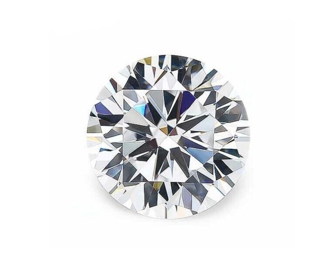 Cubic Zirconia Round Faceted White Color CZ AAA Loose Gemstones for ...