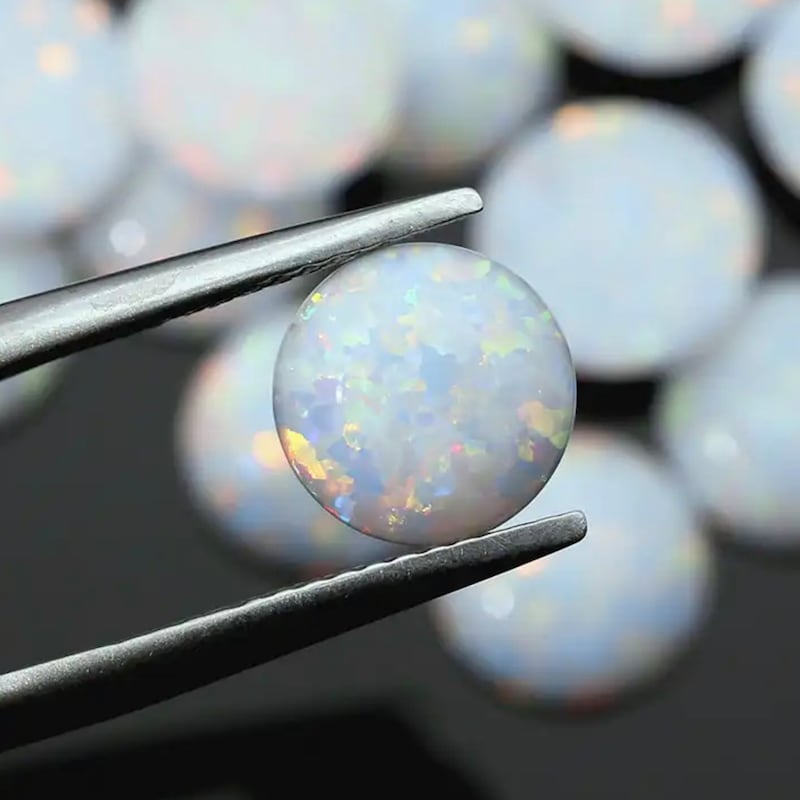 Lab Created Opal - Etsy