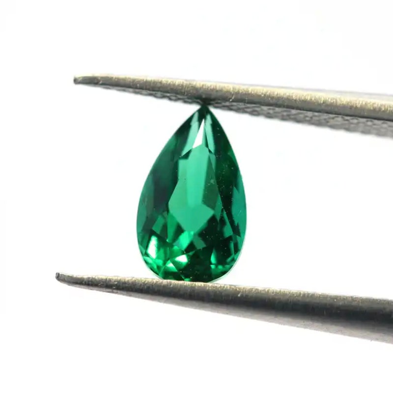Loose Emerald Pear Natural - Etsy