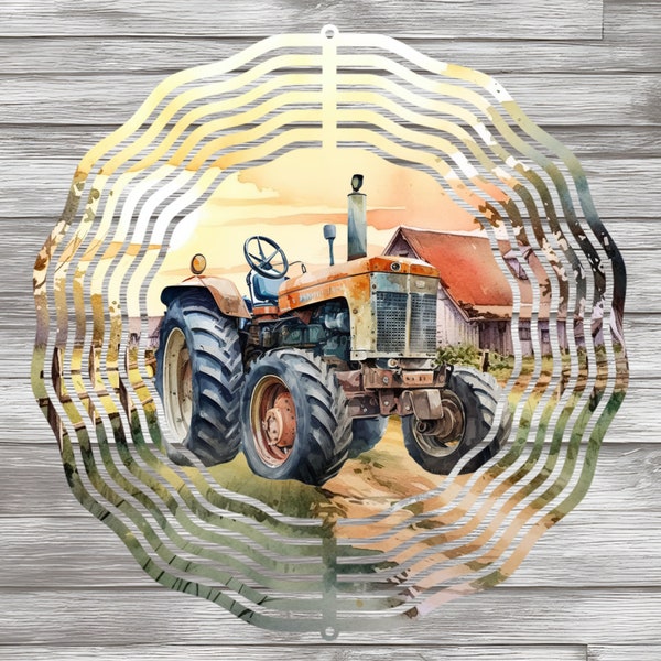 Tractor Wind Spinners - Etsy