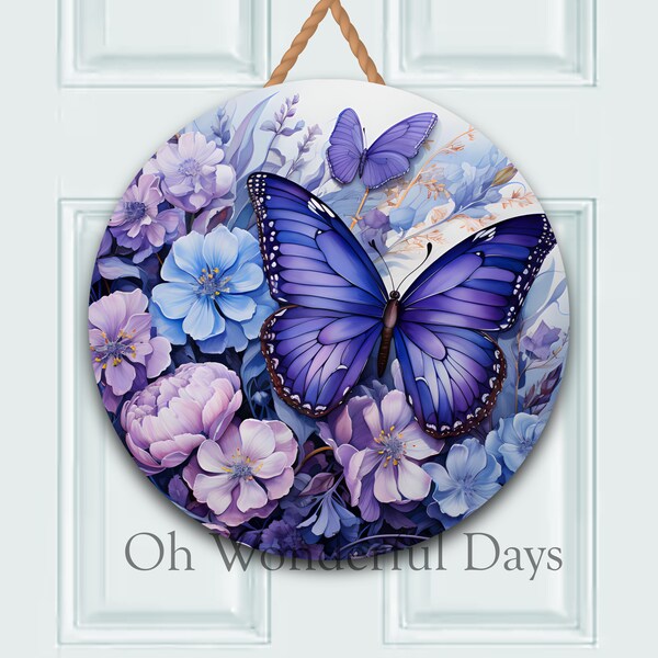 Round Welcome Sign - Etsy