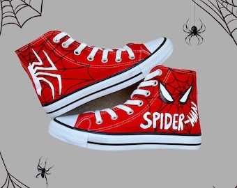 Mens Shoes Custom Spiderman - Etsy