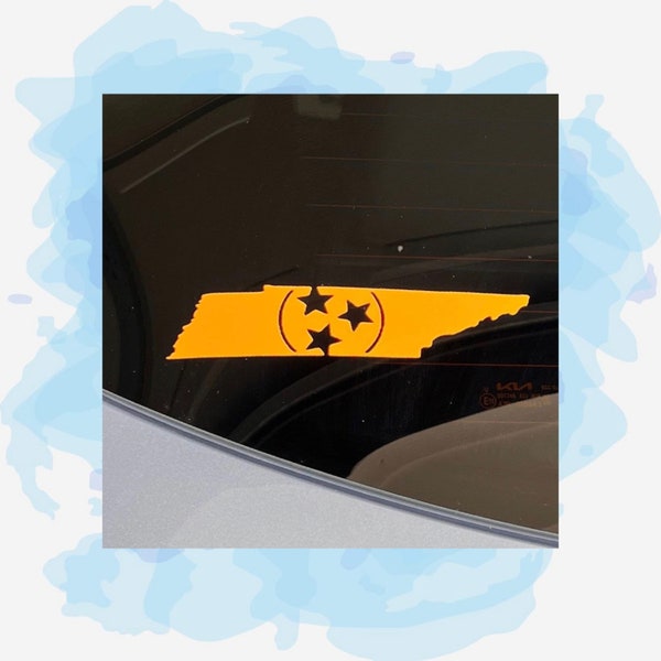 Tennessee Tristar Decal - Etsy